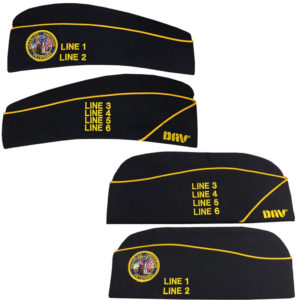 Blue Chapter Cap – Personalized – Keystone Uniform Cap